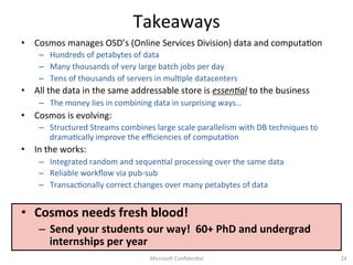 Microsoft cosmos | PDF