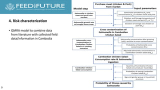 Quantitative microbial risk assessment of salmonellosis from chicken ...