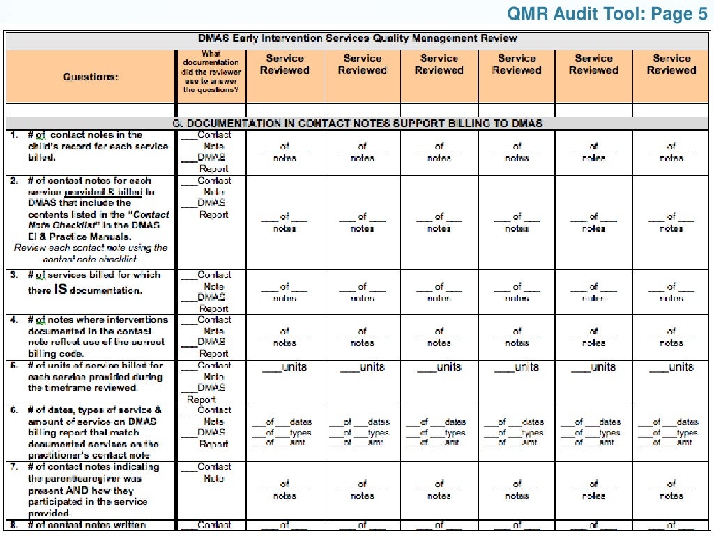 The QMR Process: Preparation and Documentation Tips for Local Systems…