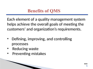 Quality management system ISO 9001 2015 Presentation | PPTX