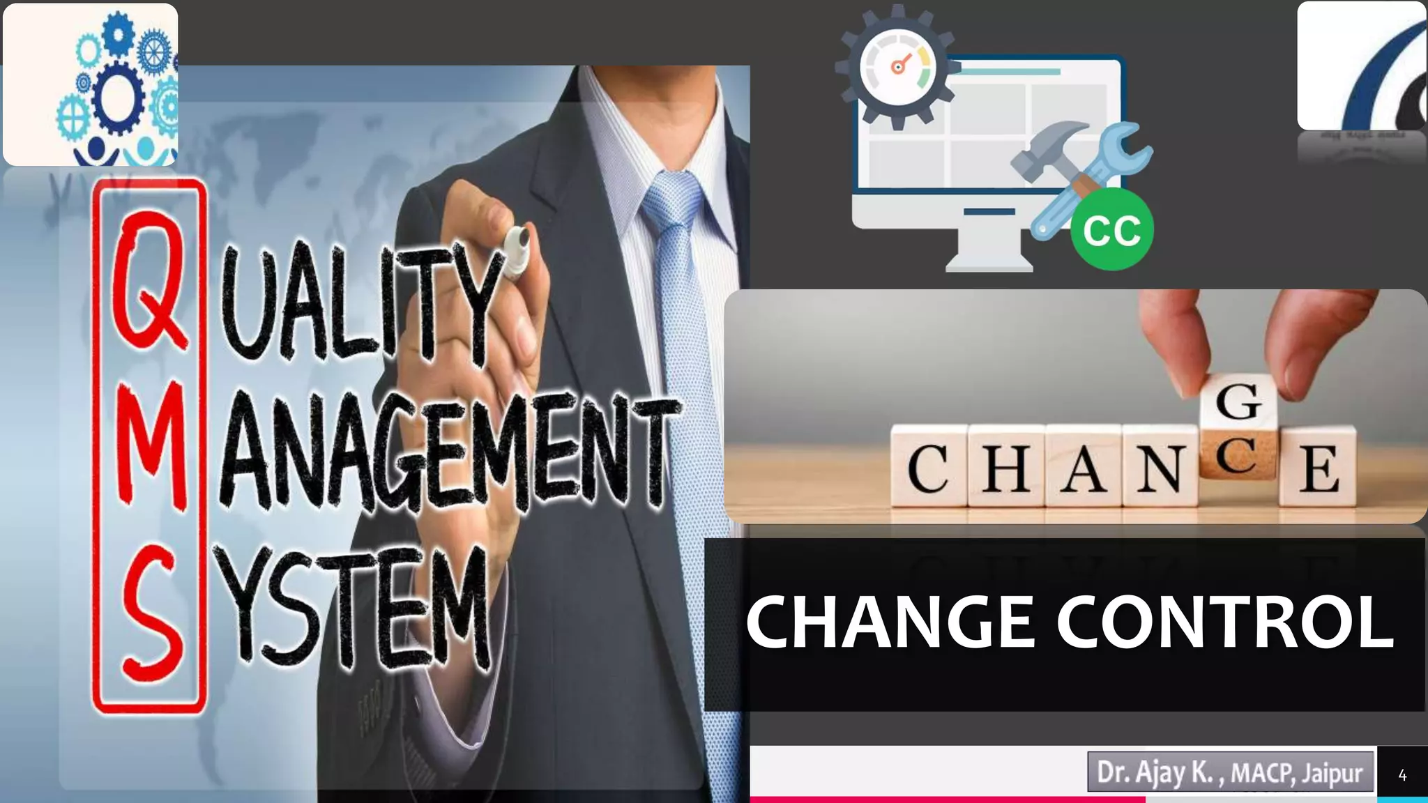 QUALITY MANAGEMNT SYSTEMS: Change Control (CC) | PPSX