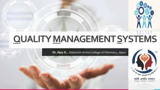 QUALITY MANAGEMNT SYSTEMS: Change Control (CC) | PPSX