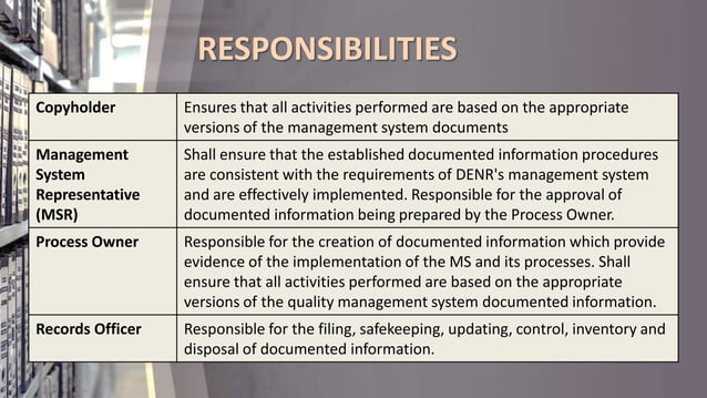 Quality Management System-control-of-documentw.pptx | Desktop Publishing | Computer Software and ...