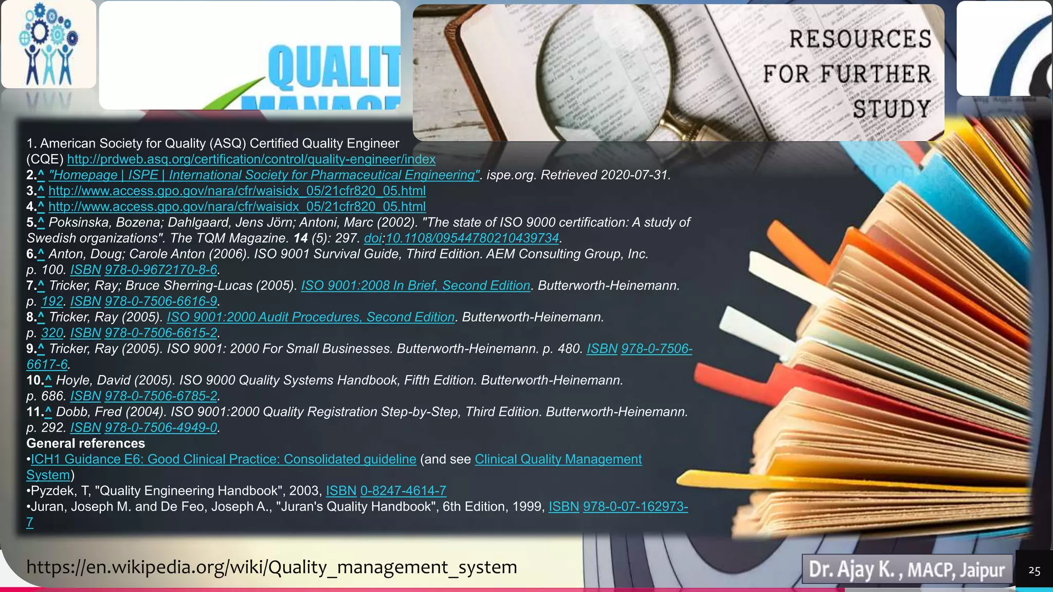 Quality management systems: Good Laboratory Practice (QMS GLP) | PPSX