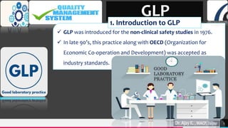 Quality management systems: Good Laboratory Practice (QMS GLP) | PPSX
