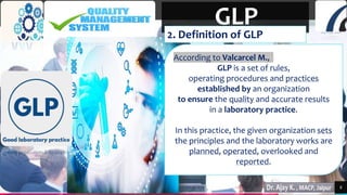 Quality management systems: Good Laboratory Practice (QMS GLP) | PPSX