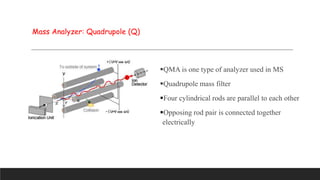 QUADRUPOLE MASS ANALYZER | PPTX