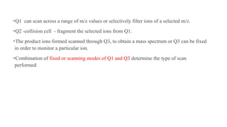 QUADRUPOLE MASS ANALYZER | PPTX