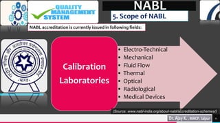 Qms NATIONAL ACCREDITATION BOARD FOR TESTING AND CALIBRATION ...