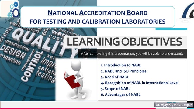 Qms NATIONAL ACCREDITATION BOARD FOR TESTING AND CALIBRATION ...
