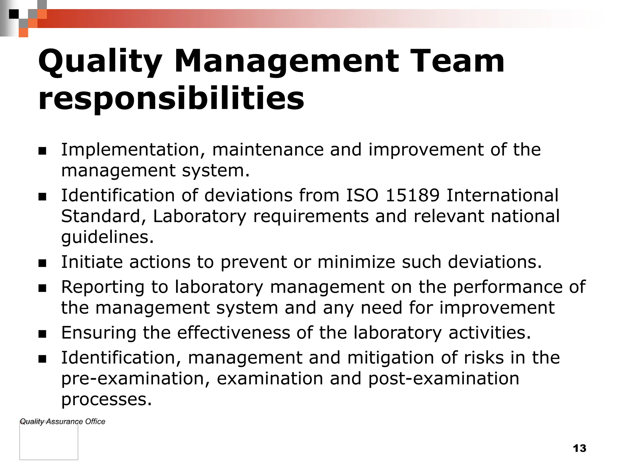 QMS - Laboratory quality team meeting.pptx