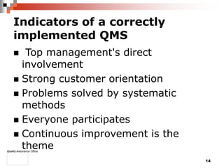 QMS - Laboratory quality team meeting.pptx