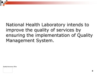QMS - Laboratory quality team meeting.pptx