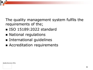 QMS - Laboratory quality team meeting.pptx