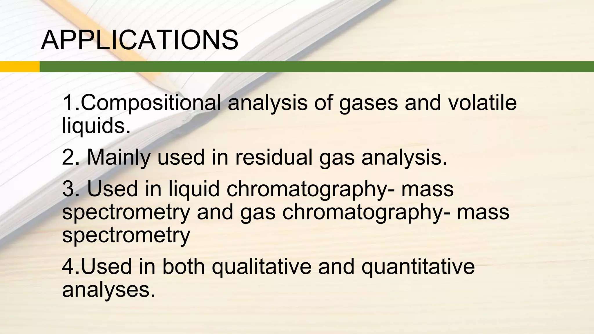Quadrupole mass spectrometer | PPTX