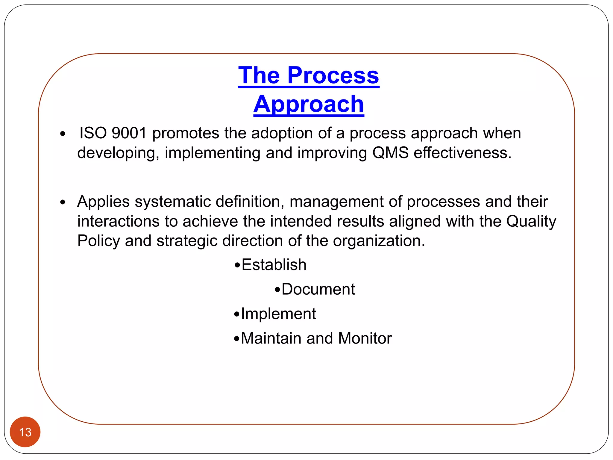 ISO QMS 9001: 2015 clauses | PPTX