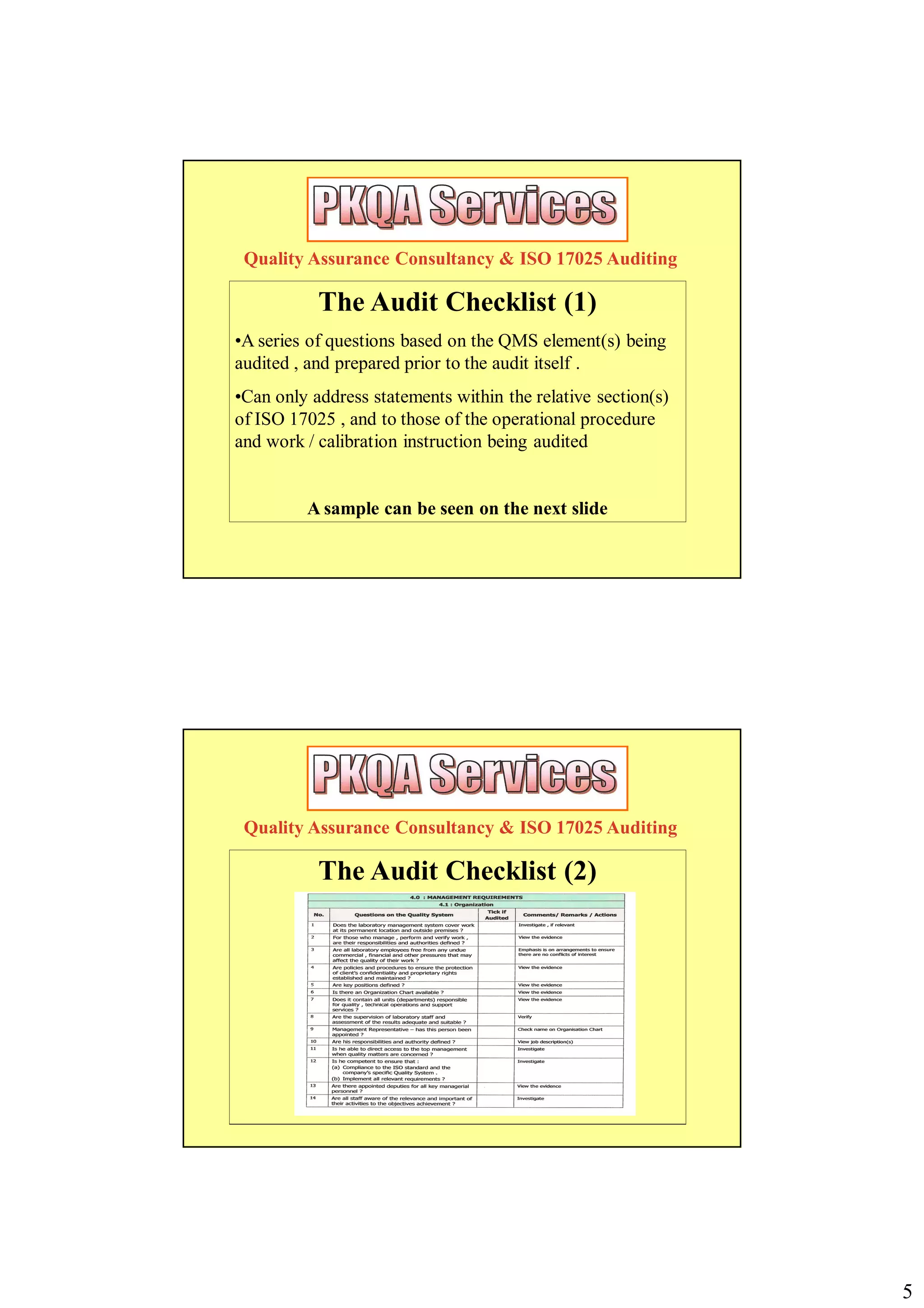 Qms auditing powerpoint | PDF