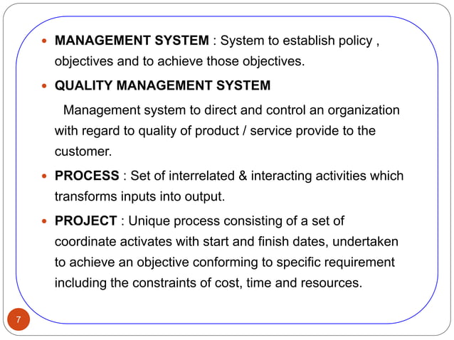 Qms awareness training | PPTX