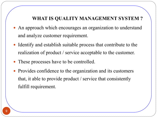 Qms awareness training | PPTX