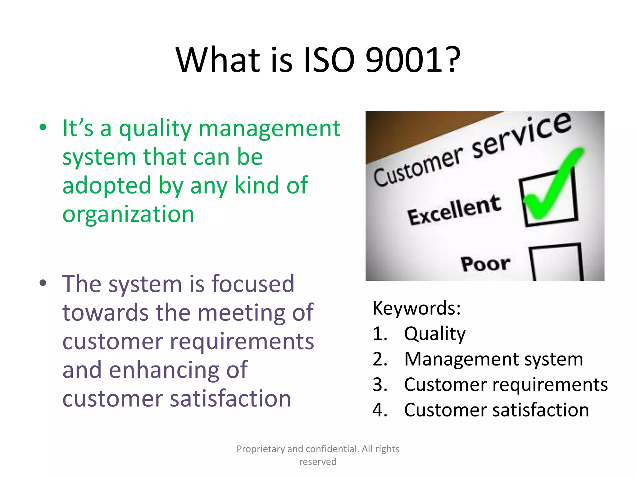Quality Management System awareness for all | PPTX