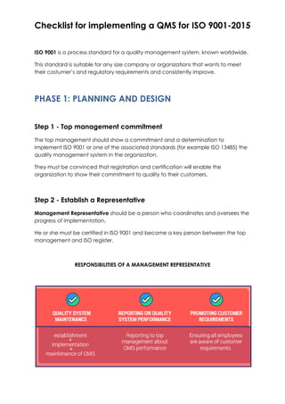 Qms for iso_9001_2015 | PDF