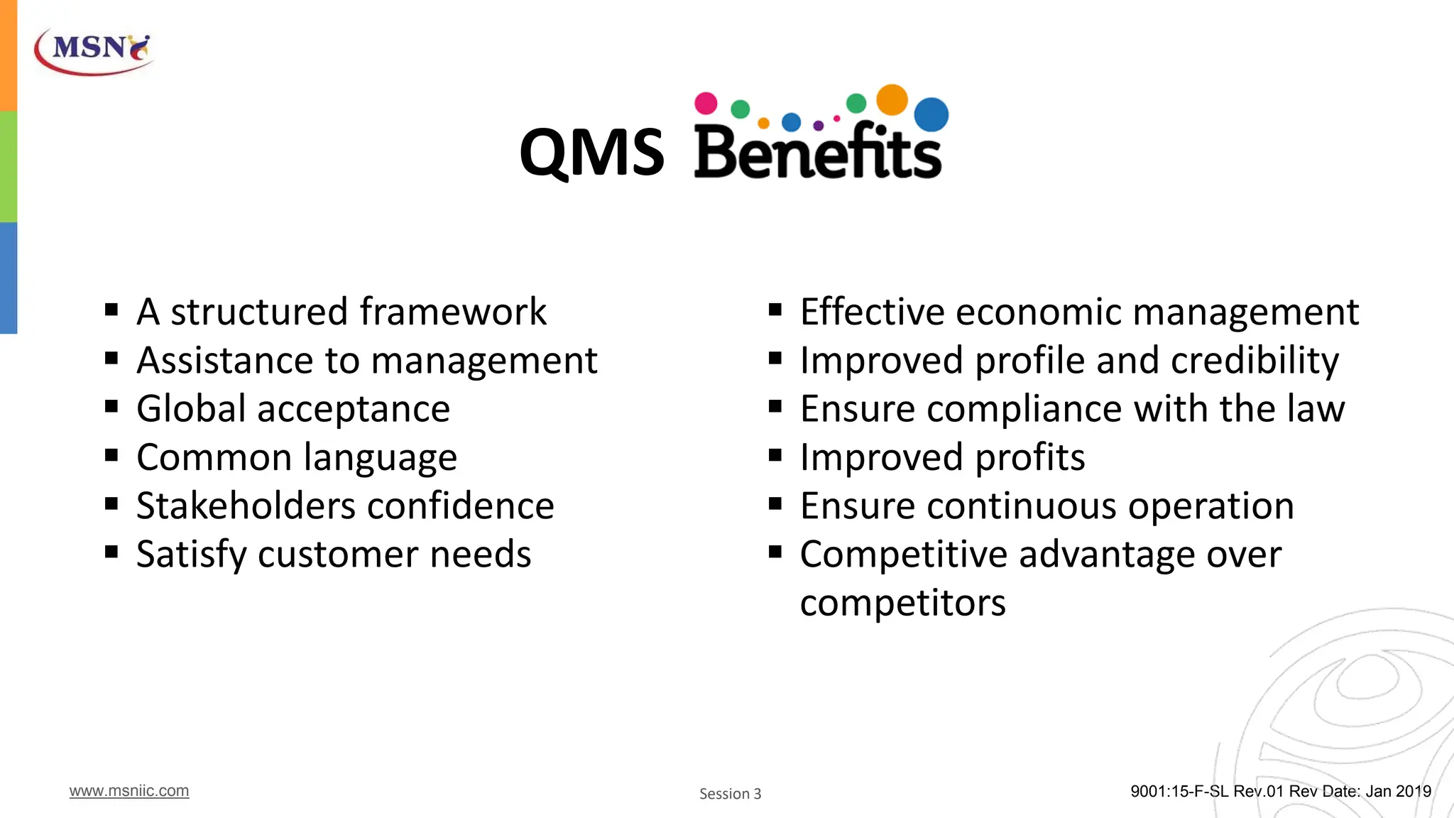 QMS Foundation Course, Organization type & business type.pptx