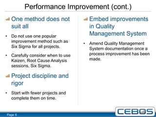 Quality Management is the Glue of Business Excellence | PDF