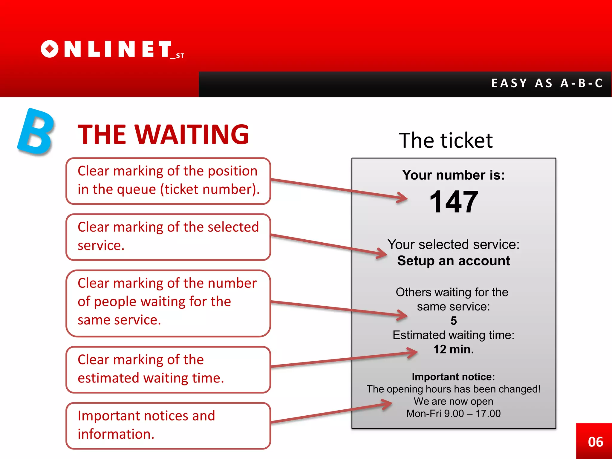 Queue Management - easy even for elderly people | PPTX