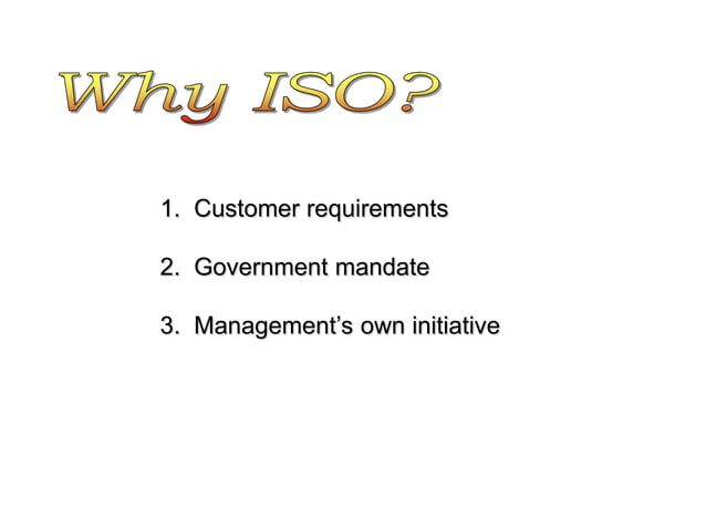 QMS_ISO 9001_Awareness by Management.pptx | Business Operations | Business