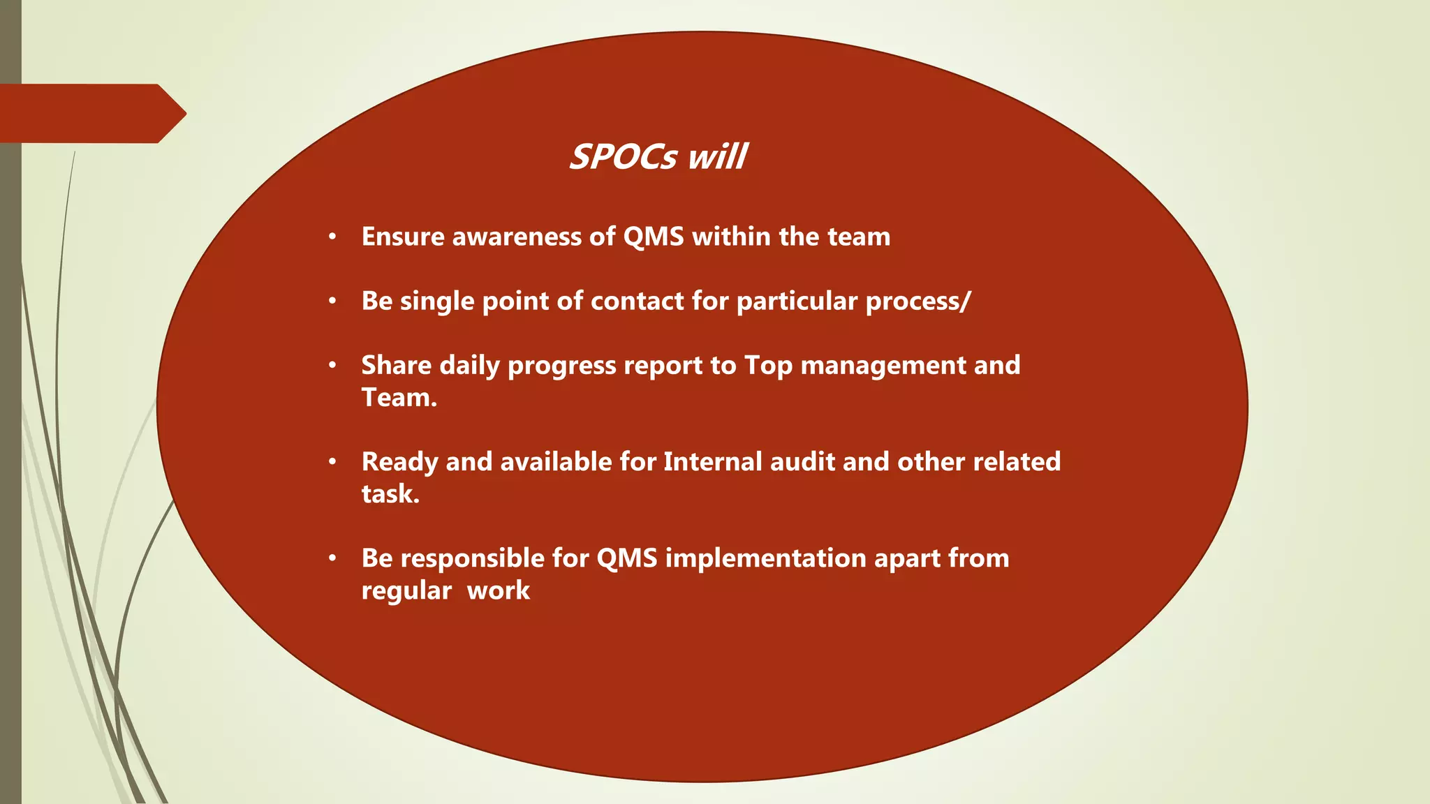 Qms kick off meeting ppt | PPTX