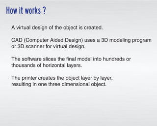 3D Printing Technology | PPT