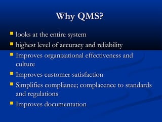 Quality Management System Qmspowerpoint | PPT