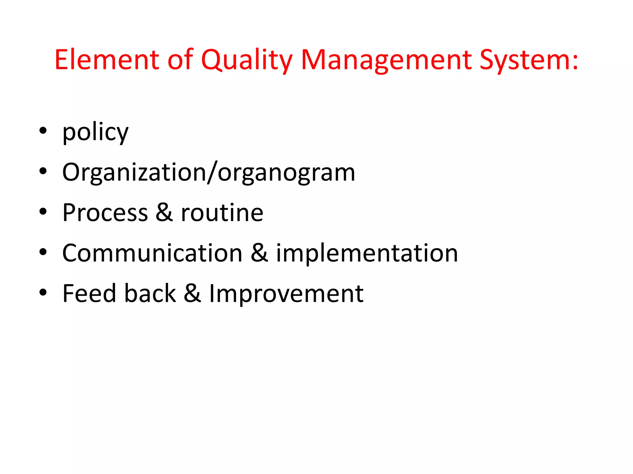 Quality management ppt update | PPTX | Manufacturing Industry | Industries