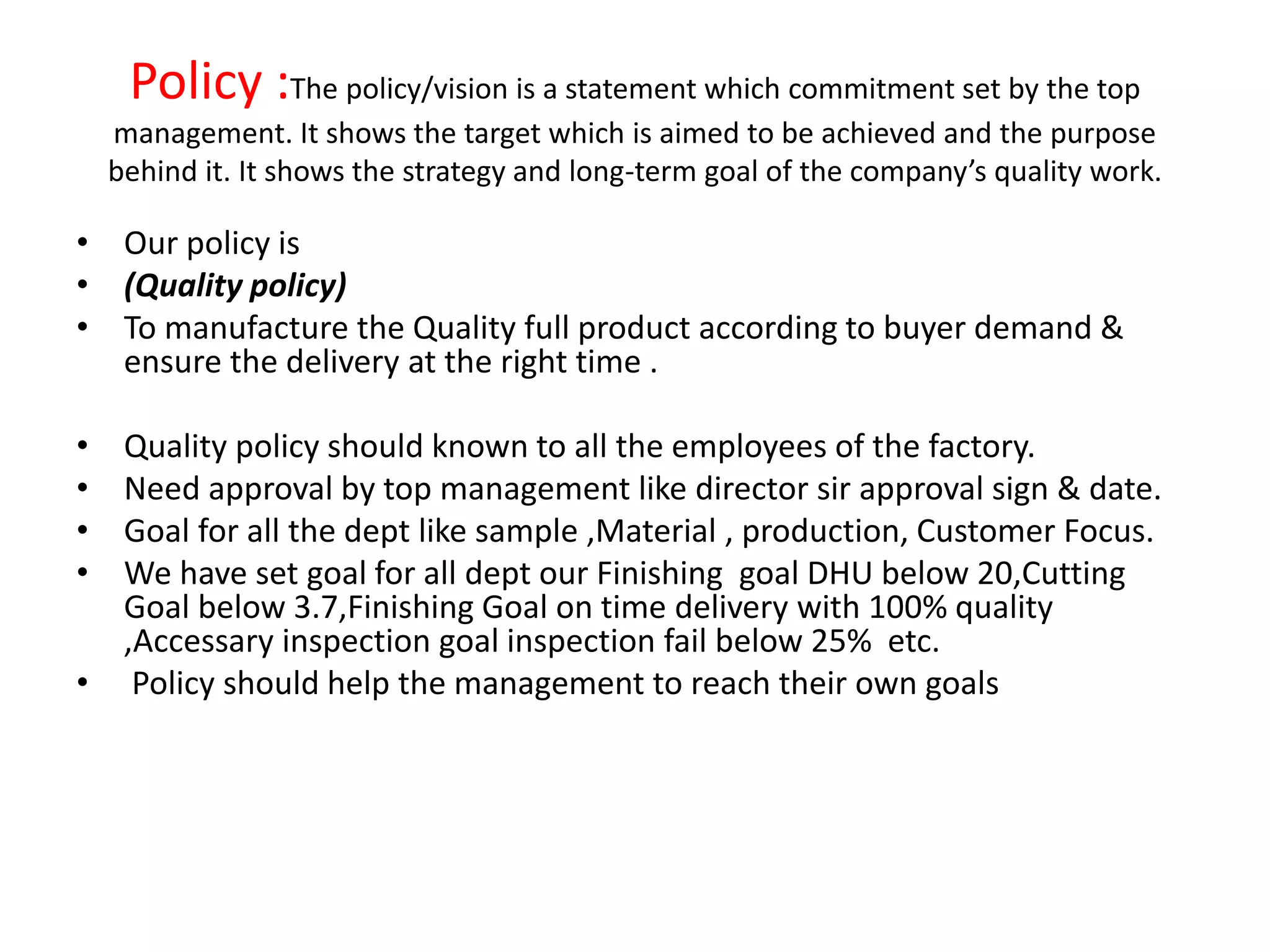 Quality management ppt update | PPTX