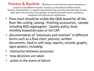 Quality management ppt update | PPTX | Manufacturing Industry | Industries