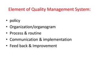Quality management ppt update | PPTX | Manufacturing Industry | Industries