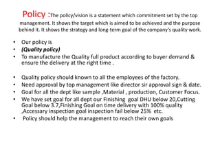 Quality management ppt update | PPTX