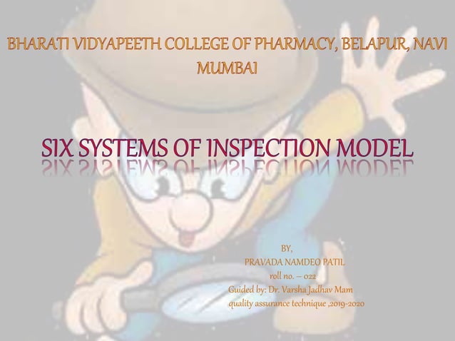 six systems of inspection model | PPT