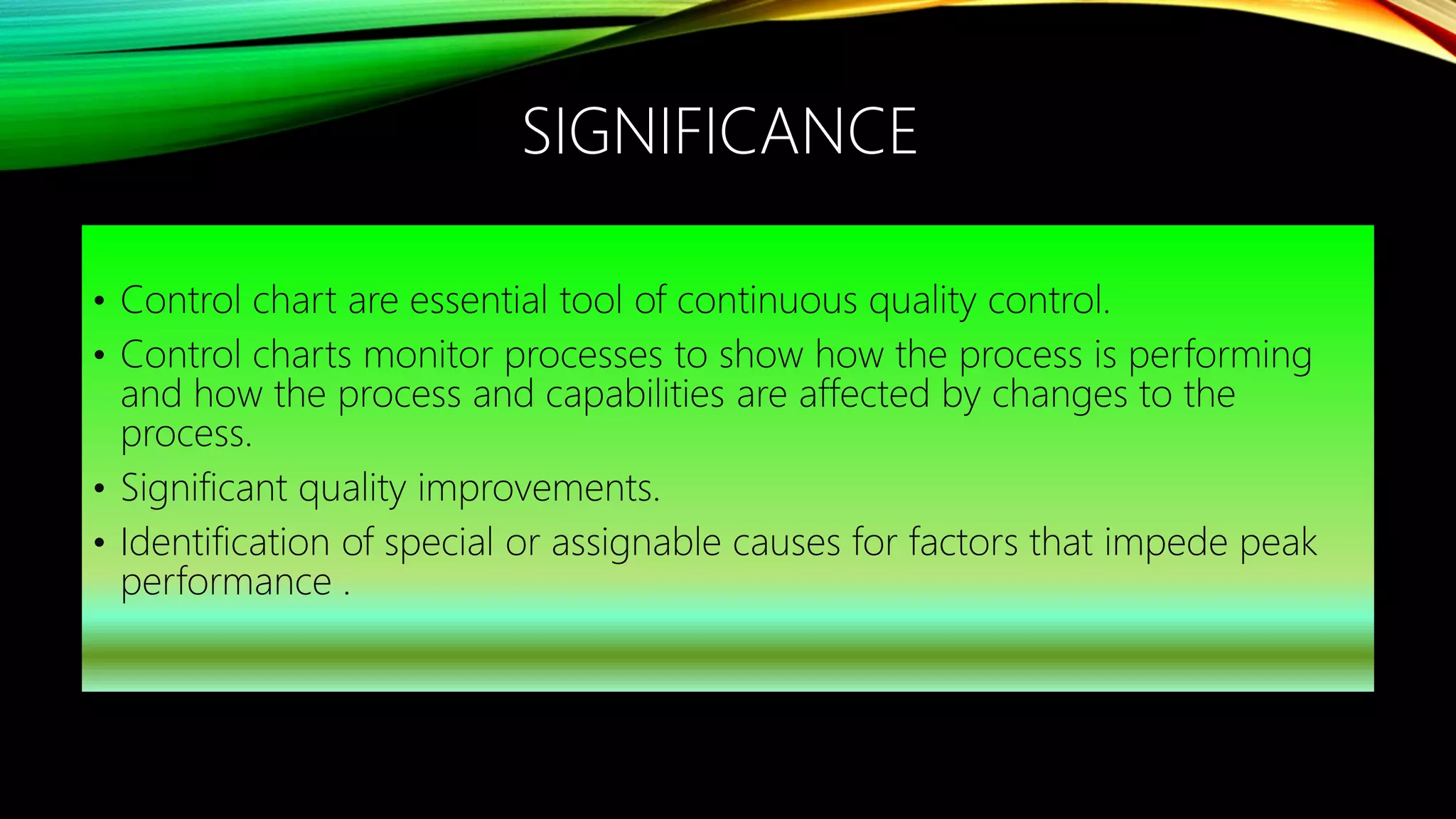 Statistical process control | PPTX