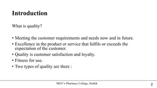 QMS presentation- Introduction & definition of quality.pptx