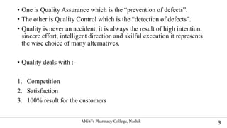 QMS presentation- Introduction & definition of quality.pptx