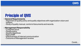 QUALITY MANAGEMENT SYSTEM (QMS) | PDF