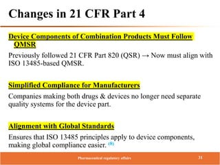 Quality management system regulation (QMSR )Final rule 2024 | PDF