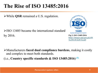 Quality management system regulation (QMSR )Final rule 2024 | PDF