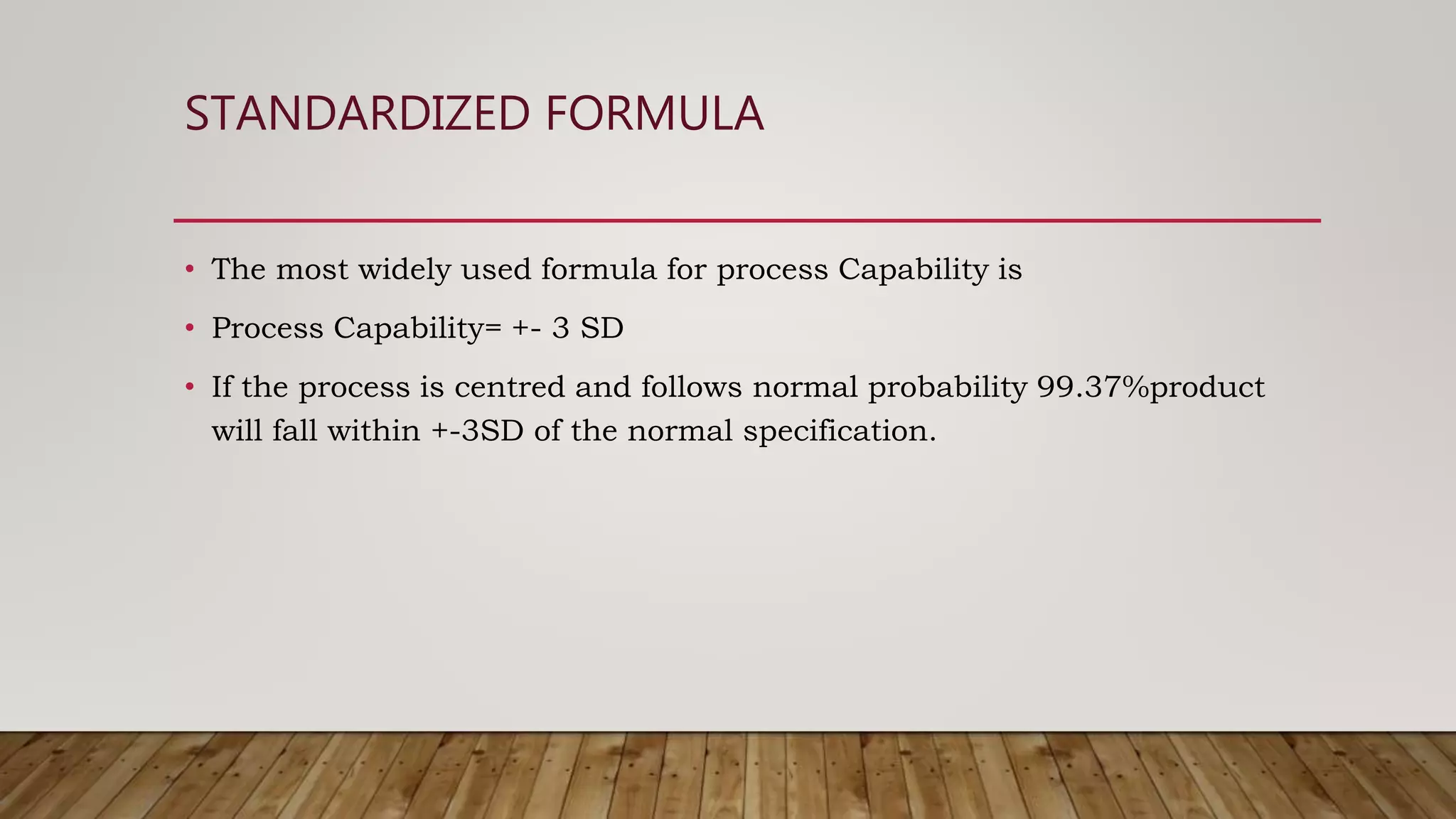 SATISTICAL PROCESS CONTROL(SPC) | PPTX