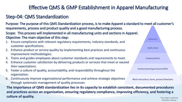 QMS Standardization project for apparel manufacturing.pdf