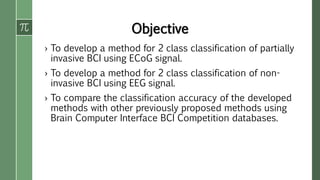 Final thesis presentation on bci | PPTX