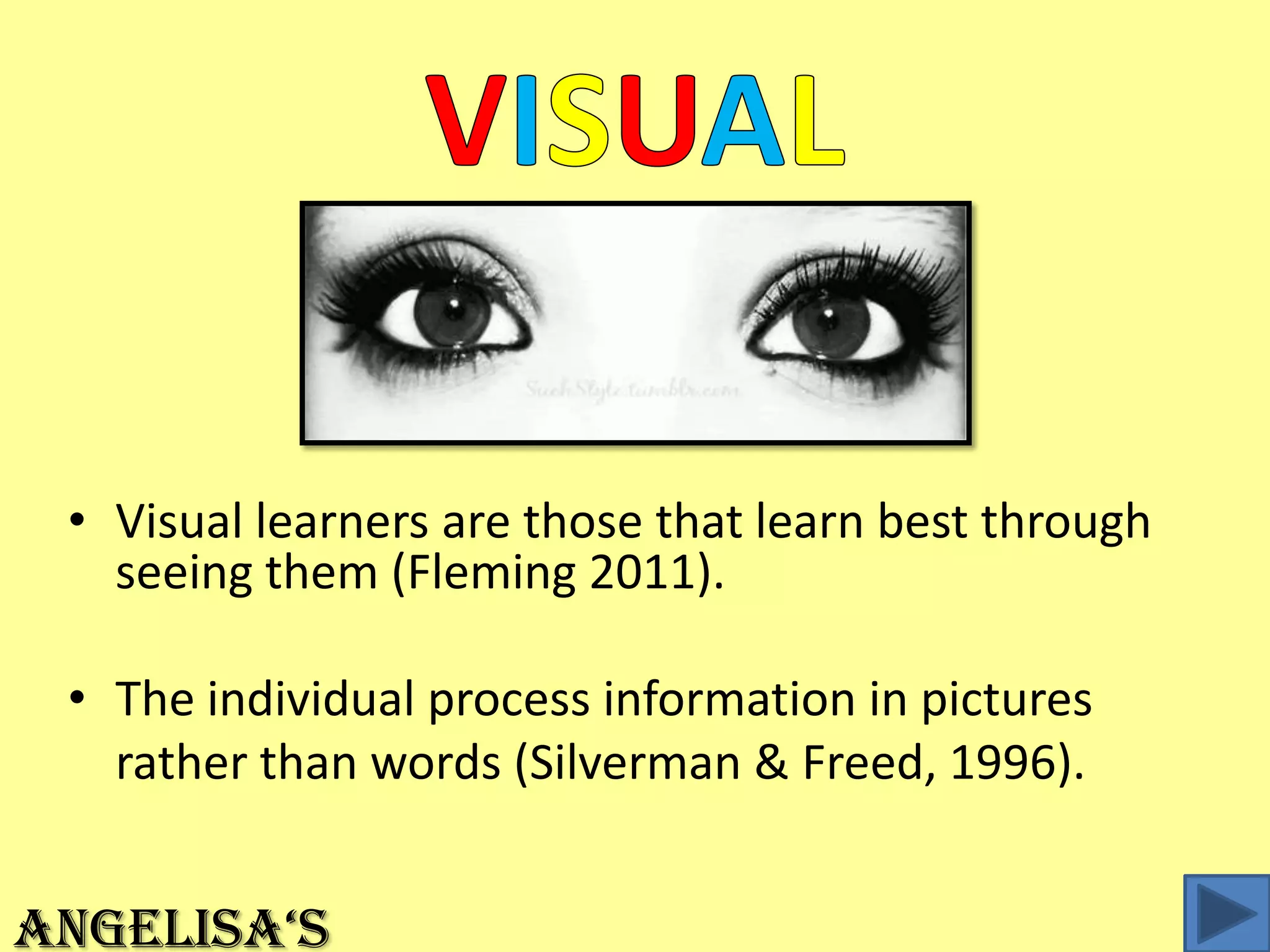 6 Types of Learning Styles | PPTX