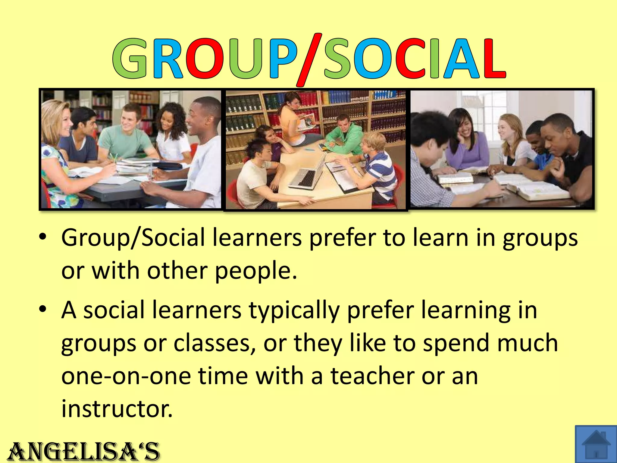 6 Types of Learning Styles | PPTX