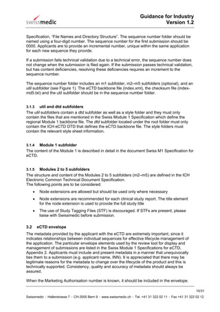 Guidance for Industry on Providing Regulatory Information in eCTD ...